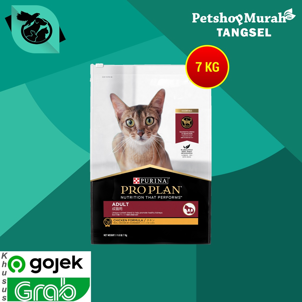 Jual [GOSEND] Makanan Kucing Pro Plan Chicken 7kg Cat Food Proplan Rasa ...