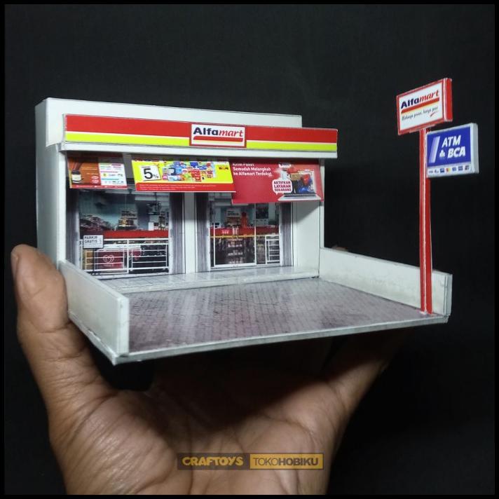 Jual Force Welch | Diorama Papercraft Skala 1/64 - Toko Alfamart ...