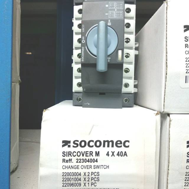 Jual SOCOMEC COS SIRCOVER M 4P 40A 4X40A | Shopee Indonesia