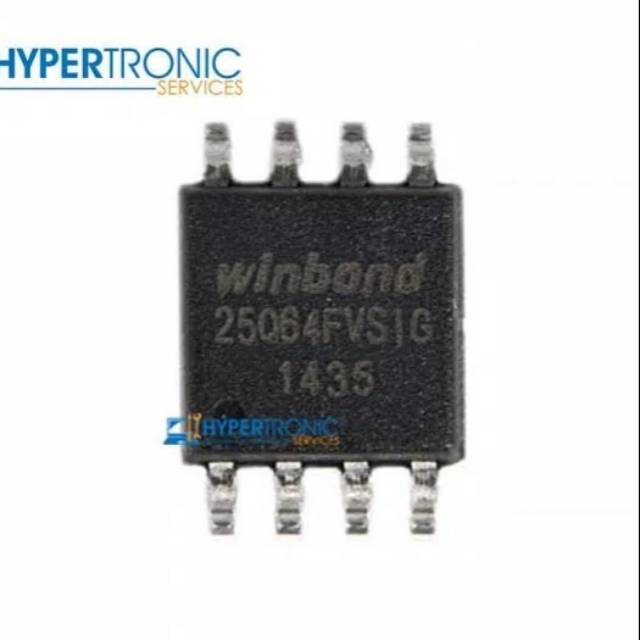 Jual IC BIOS WINBOND W25Q64FVSIG 25Q64FVSIG 8MB 3V | Shopee Indonesia