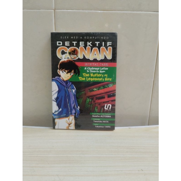Jual Novel Detective Conan: A Challenge Letter to Shinichi Kudo, The Mystery of The Legendary ...