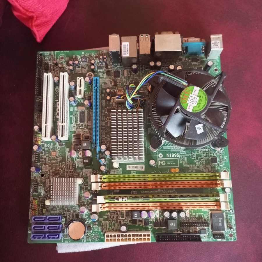 Jual MOBO G41 BUILD UP ACER FULLSET RAM 2GB LGA 775 MOTHERBOARD ...