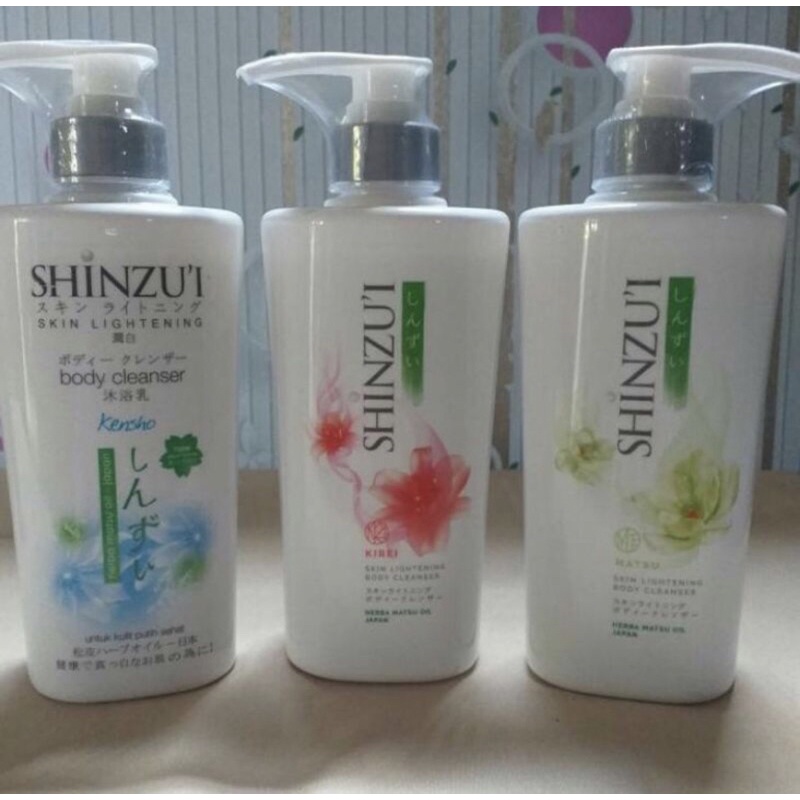 Jual SHINZUI BODY CLEANSER PUMP BOTOL KIREI&MATSU JUMBO 500ml | Shopee ...