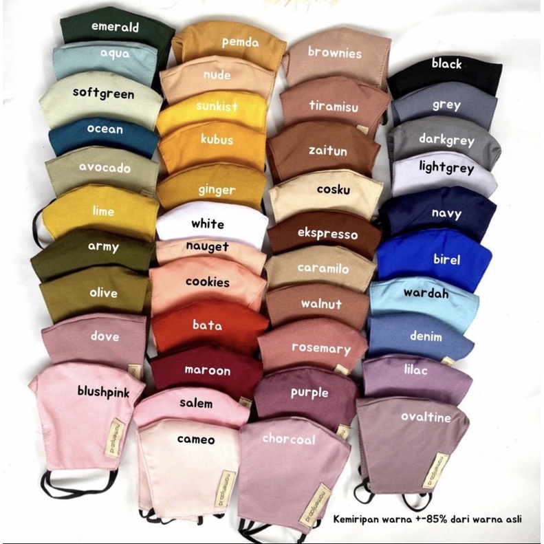 Jual MASKER KAIN BENTUK SCUBA POLOS BAHAN DIAMOND PART 2 | Shopee Indonesia