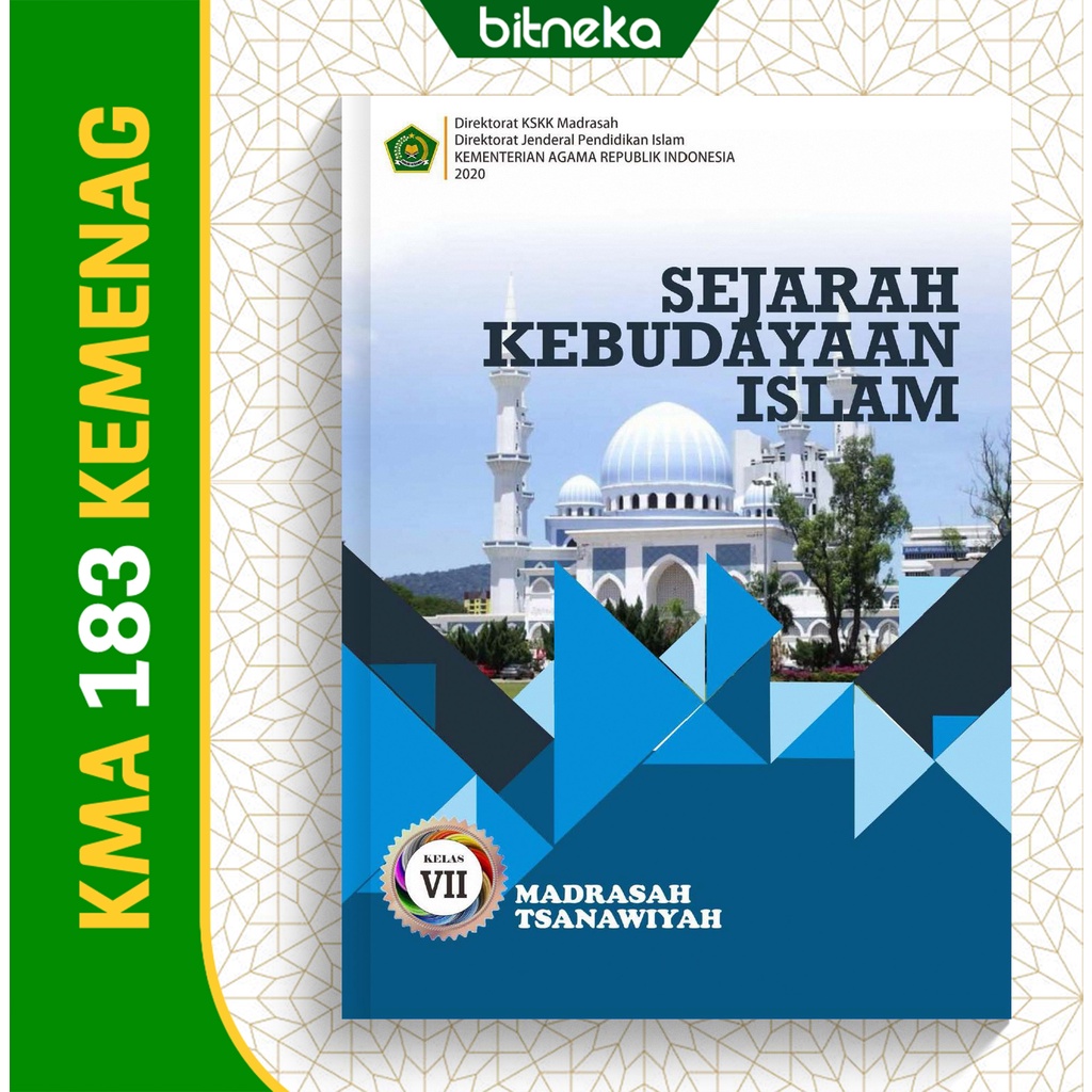 Jual Buku Siswa Sejarah Kebudayaan Islam SKI Kelas 7 MTs KEMENAG KMA 183 | Shopee Indonesia