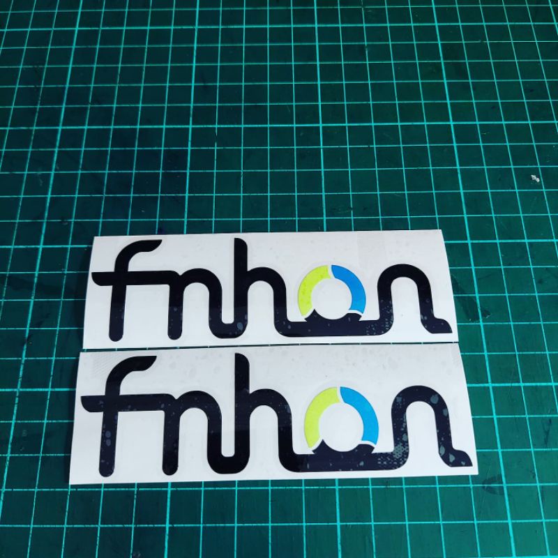Jual Sticker Cutting Fnhon black oracal isi 2 pc | Shopee Indonesia