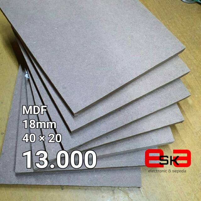 Jual PAPAN PARTIKEL MDF 18MM 40X20 | Shopee Indonesia