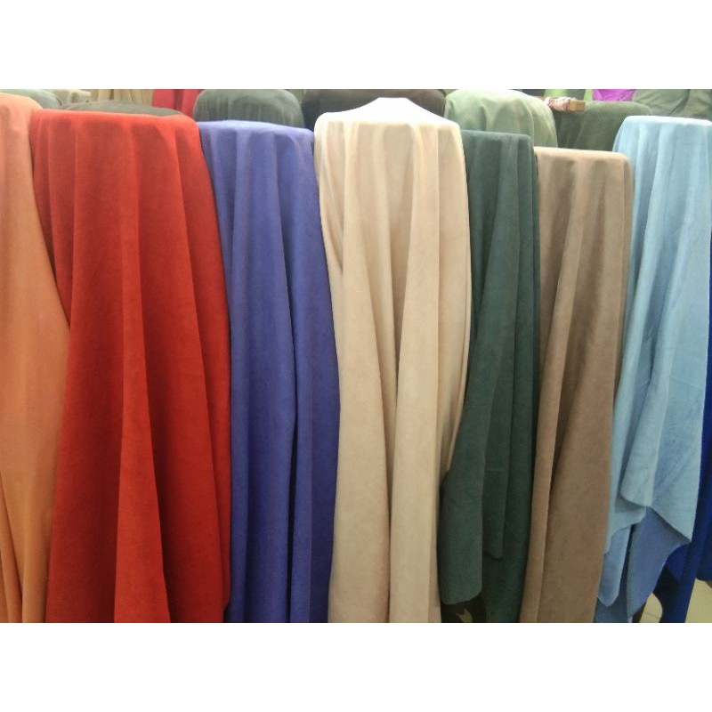 Jual KAIN SUEDE SATIN IMPORT(PREMIUM) | Shopee Indonesia