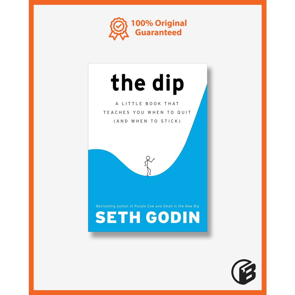 Jual Buku Import The Dip by Seth Godin (Original Hardcover) - Book ...