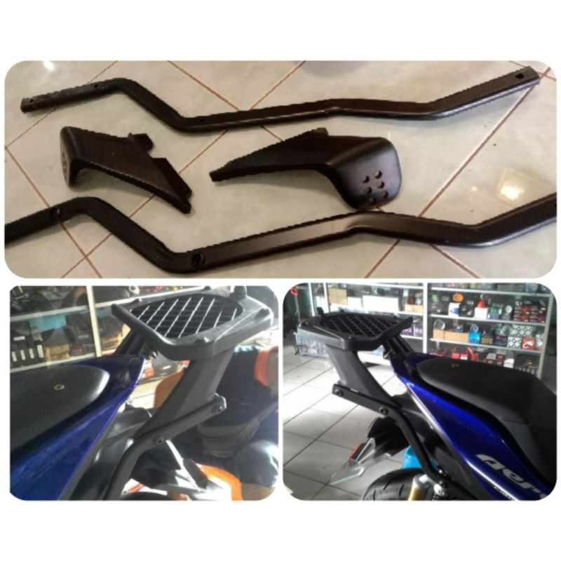 Jual Breket top box yamaha aerox, bracket top box aerox HRWR aerox ...