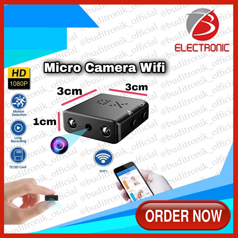 Jual Kamera Super Mini Wifi HD Spy Camera - Micro IP Camera XD 1080 ...