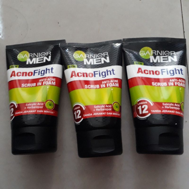 Jual GARNIER MEN ACNO FIGHT 100 ML | Shopee Indonesia