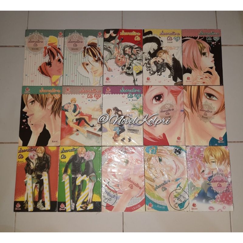 Jual Komik Secretive Ai 1-15 Tamat - Kaori | Shopee Indonesia