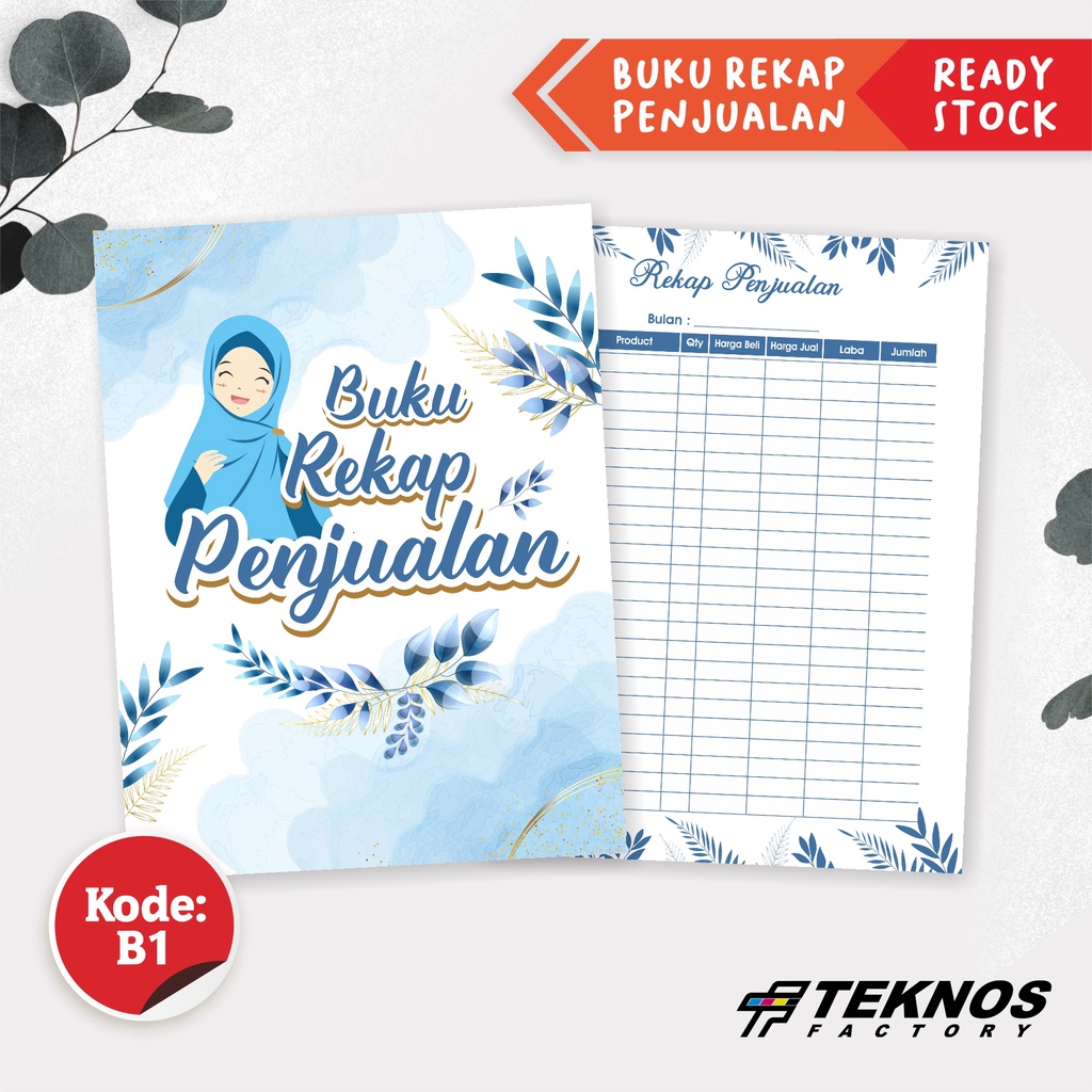 Jual BUKU OLSHOP / BUKU REKAP PENJUALAN / BUKU LIST ORDER ONLINE SHOPE ...