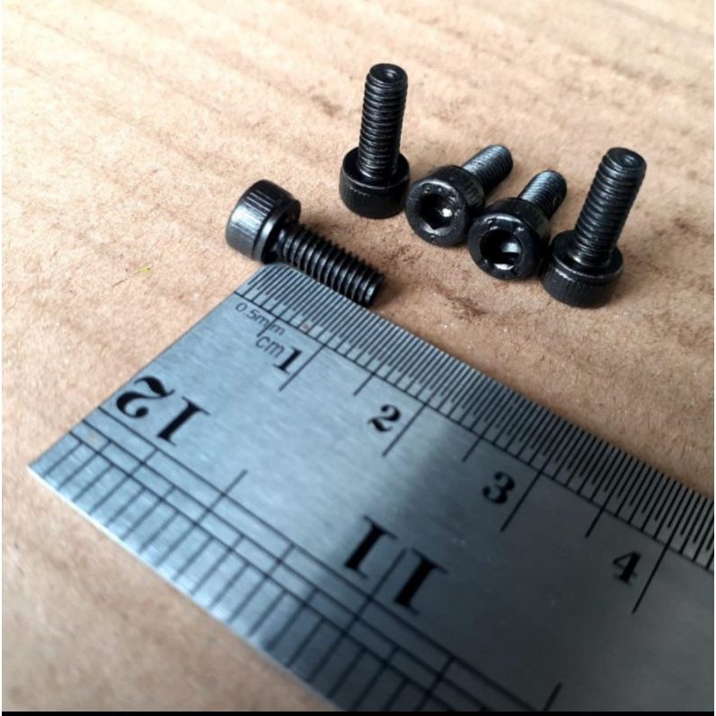 Jual BAUT L BAJA M4 X 10 / BAUT M4 / BAUT 7 KUNCI L3 / L 3 FULL DRAT ...