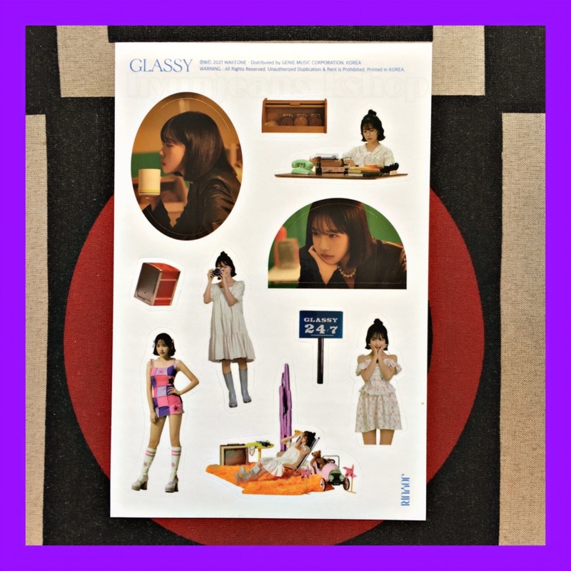 Jual [READY SHARING] Jo Yuri - Official Photocard Lenticular dari album ...