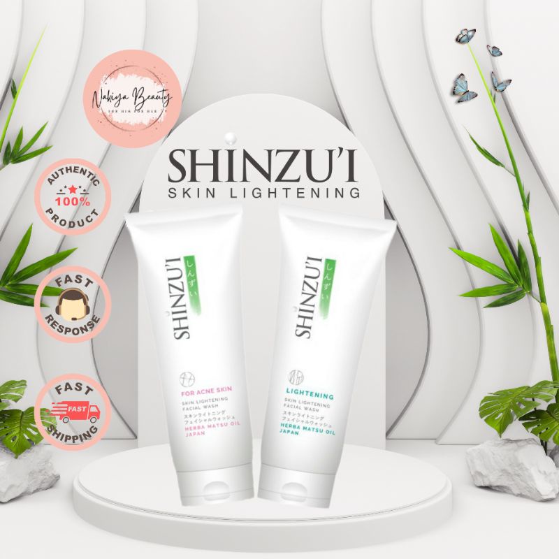 Jual Shinzui Skin Lightening Facial Wash 80 gr | Shinzui Facial Wash ...