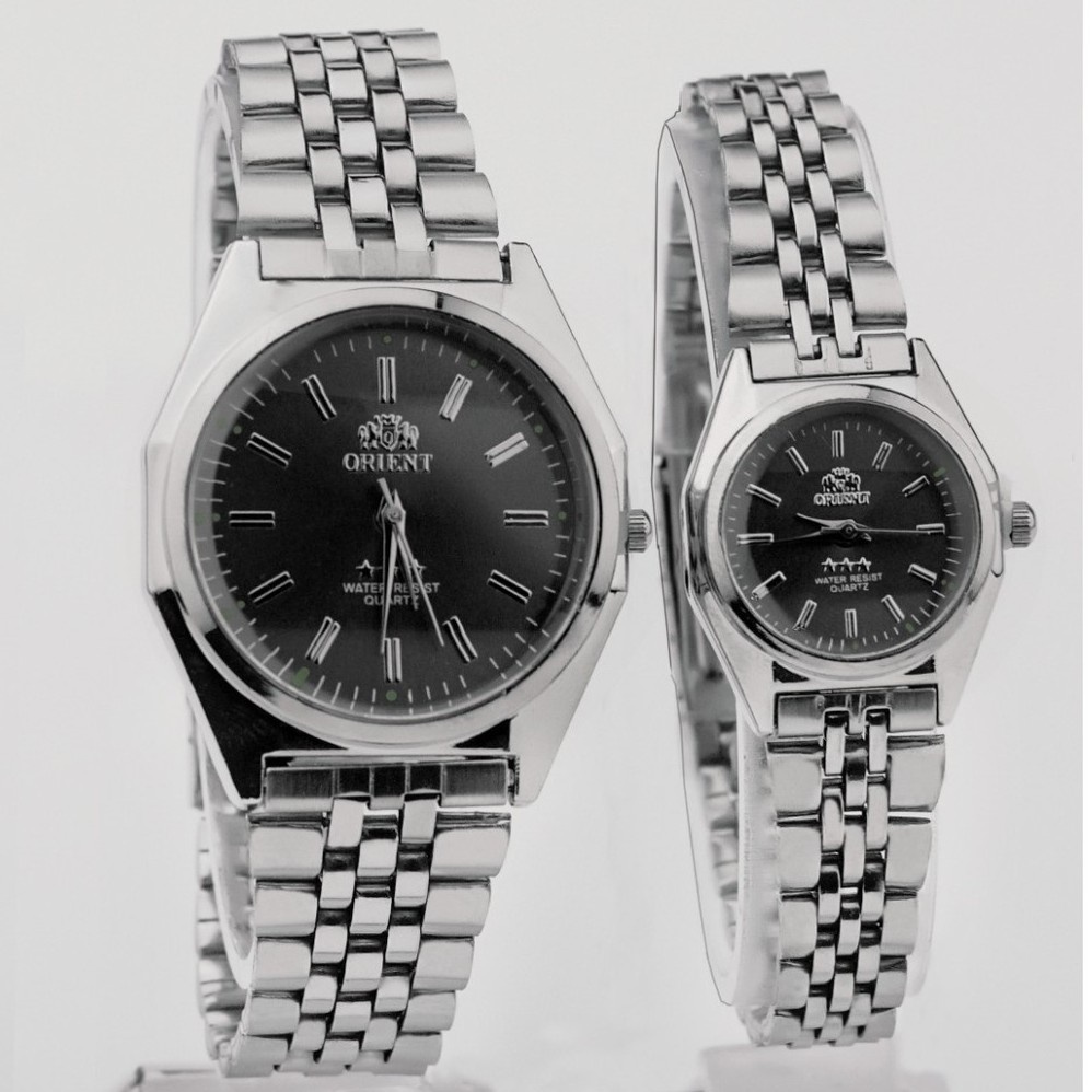 Jual COD STAR JAM TANGAN COUPLE ORIENT RANTAI PREMIUM PRIA WANITA ...