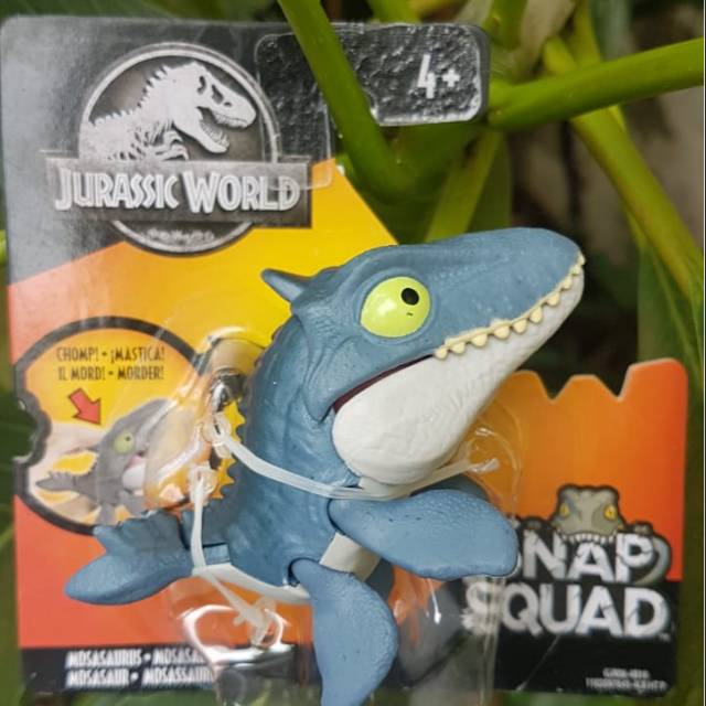 Jual Jurassic world snap squad wave 5 Mosasaurus | Shopee Indonesia