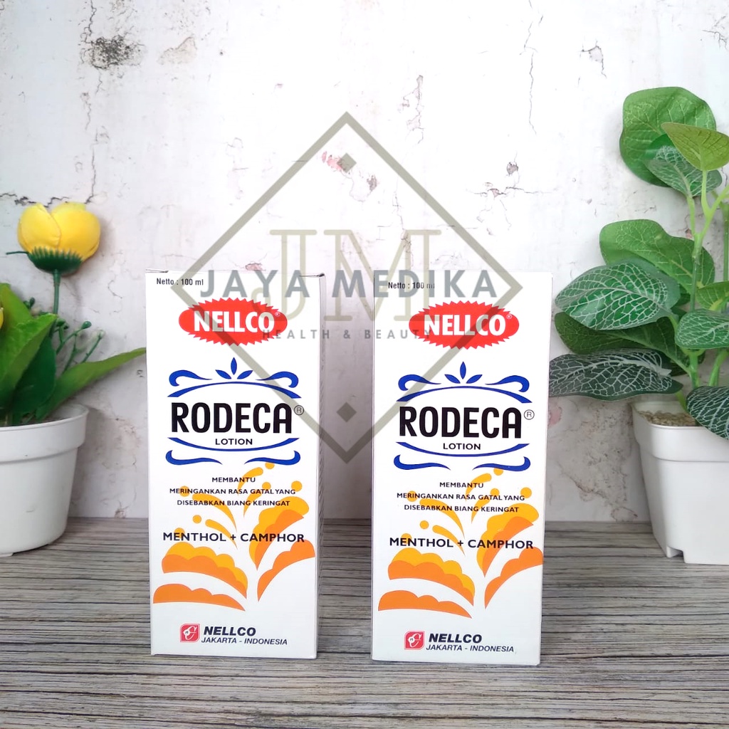 Jual Nellco Rodeca Lotion Menthol Camphor Bedak Cair 100 ml | Shopee ...