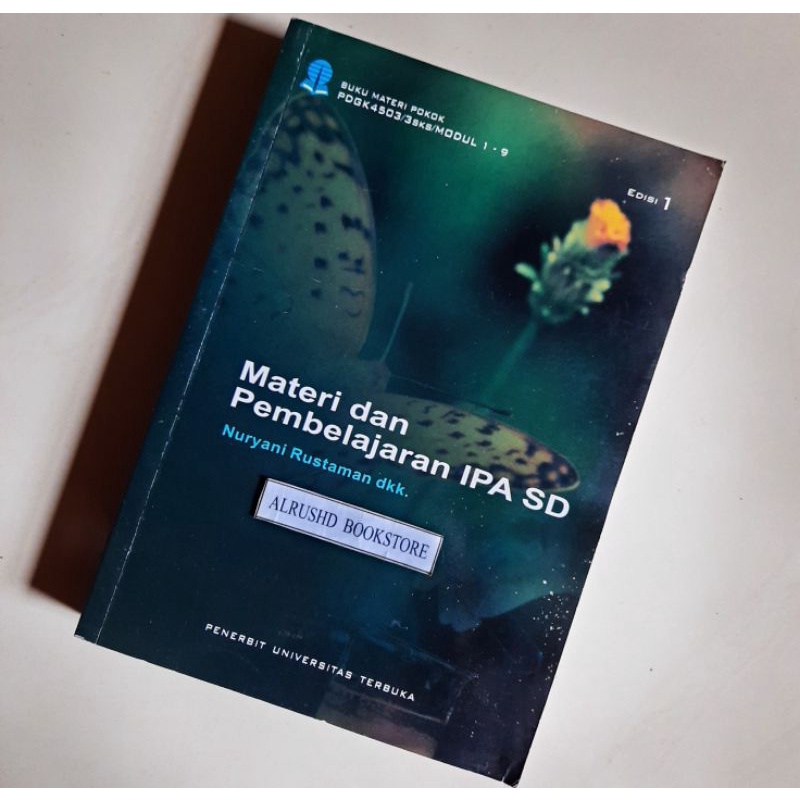 Jual (ORIGINAL)⭐⭐⭐ Materi dan Pembelajaran IPA SD > Nuryani Rustaman ...