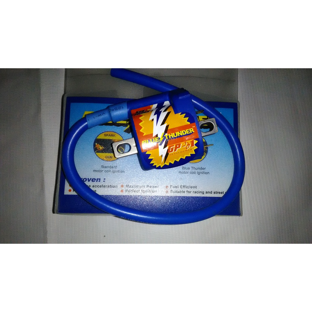 Jual Koil Ignition Coil Blue Thunder Injection Injeksi | Shopee Indonesia