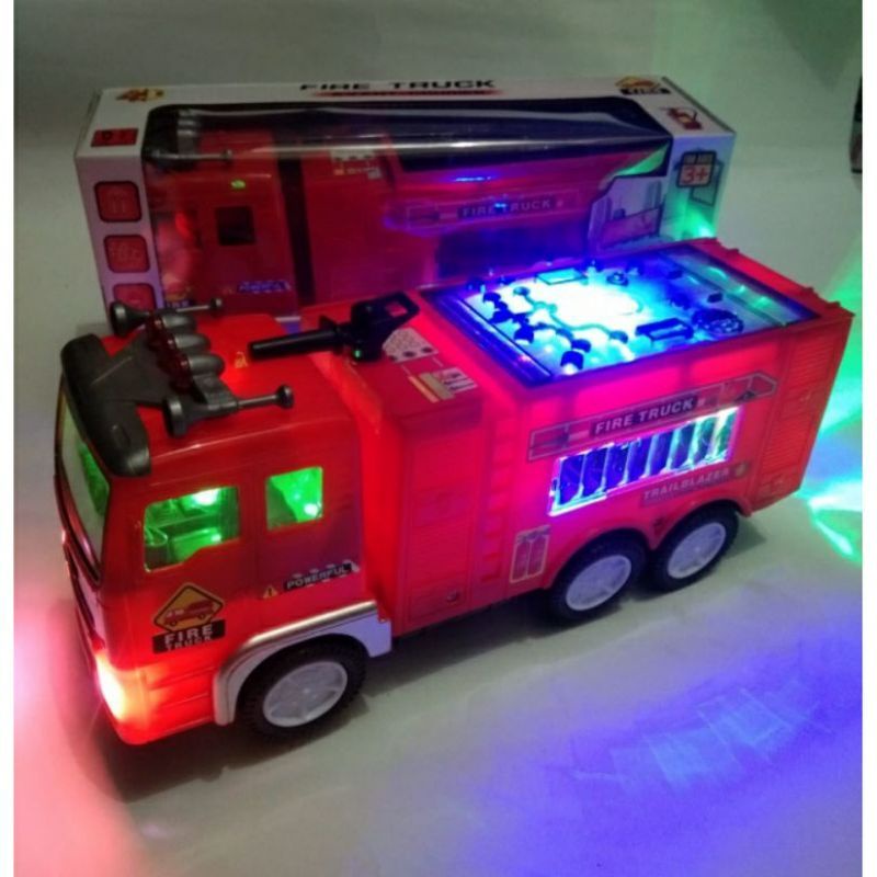 Jual Mainan Anak Fire Truck Baterai/Mobil pemadam kebakaran | Shopee ...