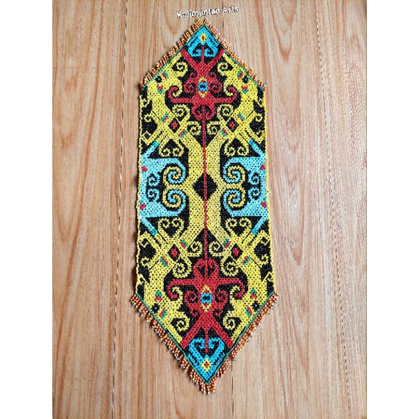 Jual Aban Tameng / Anyaman Manik Bentuk Tameng | Shopee Indonesia