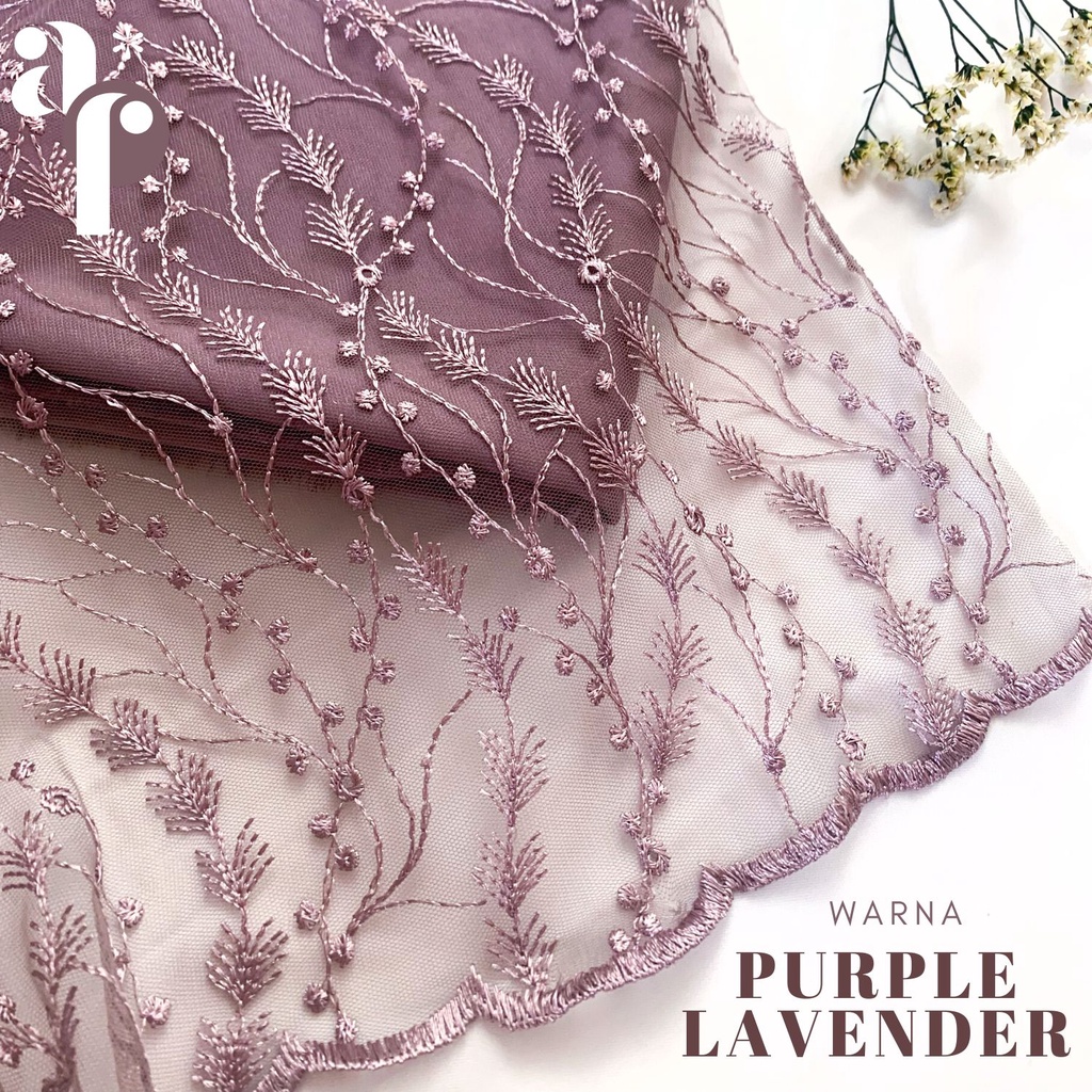 Jual ½ meter Kain Brukat Premium Willow Motif / Brokat Tile Prancis ...