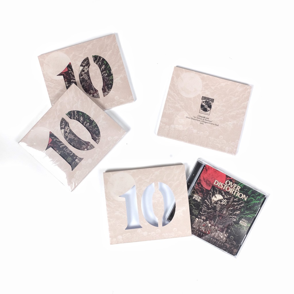 Jual CD OVER DISTORTION - 10 TAHUN DI BARISAN // CURVASUD SHOP ...