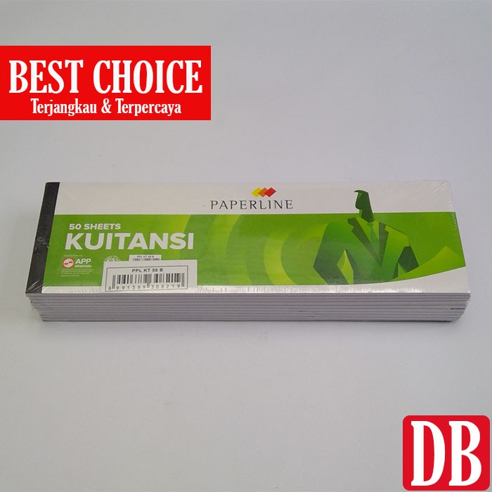 Jual Kwitansi besar Paperline 50 lembar (10 pcs) | Shopee Indonesia