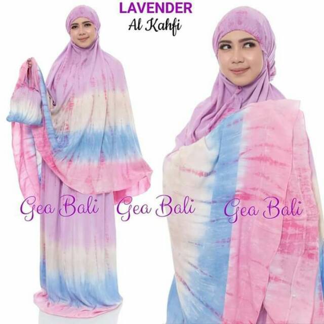 Jual MUKENA JUMBO GRADASI PELANGI ALKAHFI (GESER GAMBAR) | Shopee Indonesia