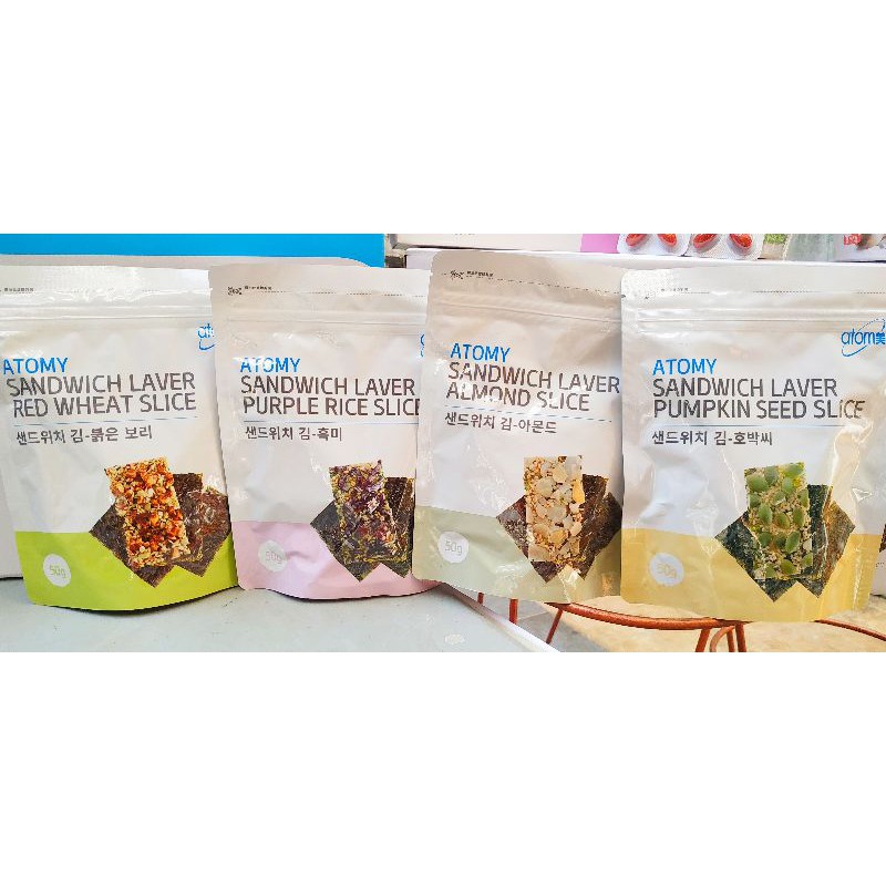 Jual Snack Rumput Laut Nori Sandwich Impor Aneka Rasa | Shopee Indonesia