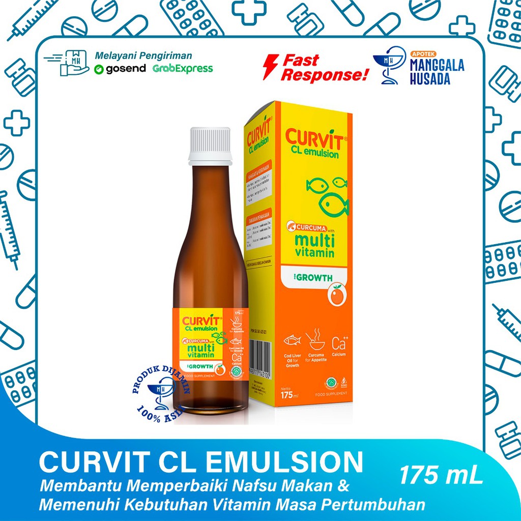 Jual CURVIT CL EMULSION 175 ML | Shopee Indonesia