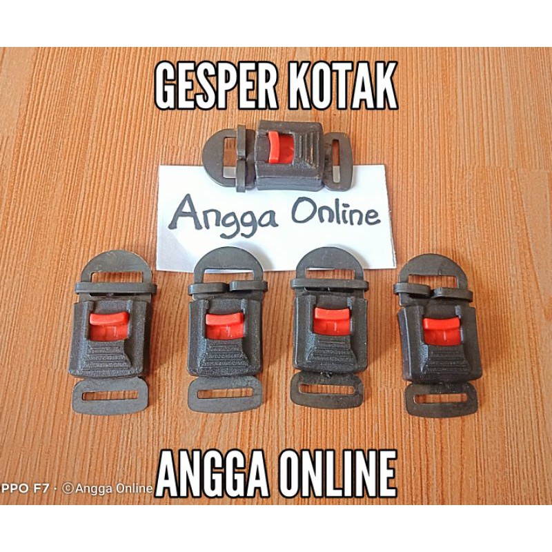 Jual Gesper Kotak, Gesper Helm kotak, Klik Helm, Gesper Helm, Microlog ...
