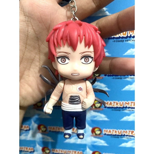 Jual Figure Keychain / Gantungan Kunci Anime Naruto Iruka Neji Gaara ...