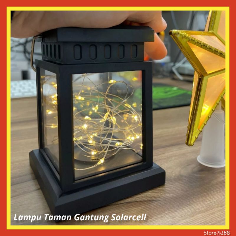 Jual Lampu Hias Taman Gantung Pohon Tenaga Surya Matahari Solar cell ...