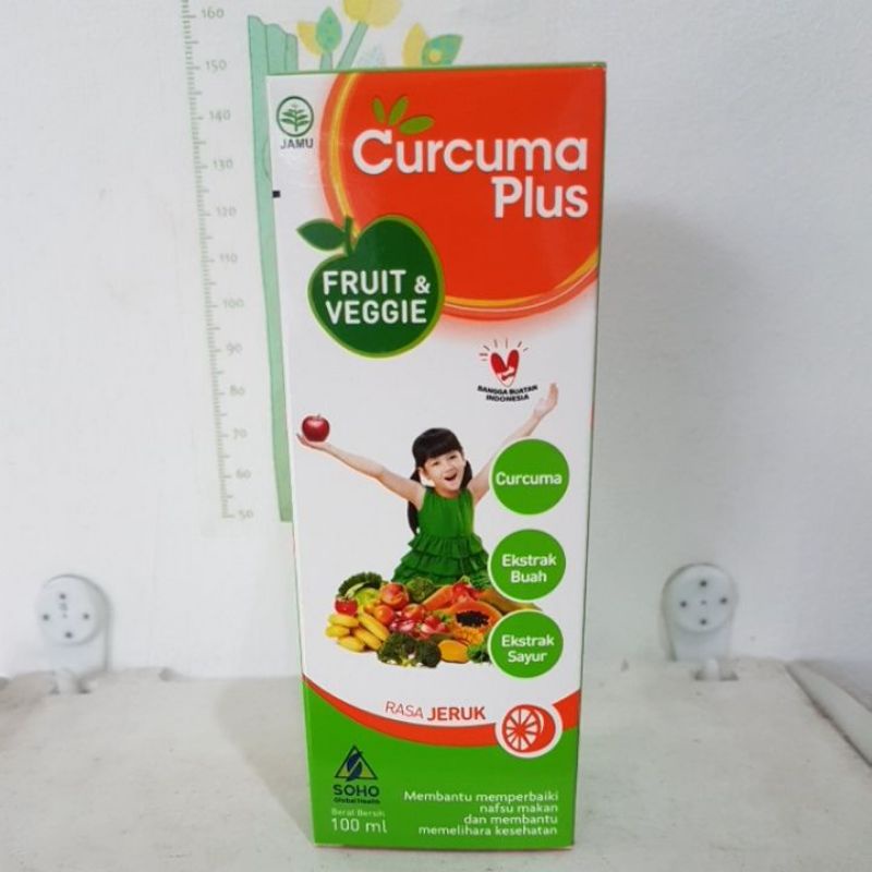 Jual CURCUMA Plus Fruit Veggie 100ml | Shopee Indonesia