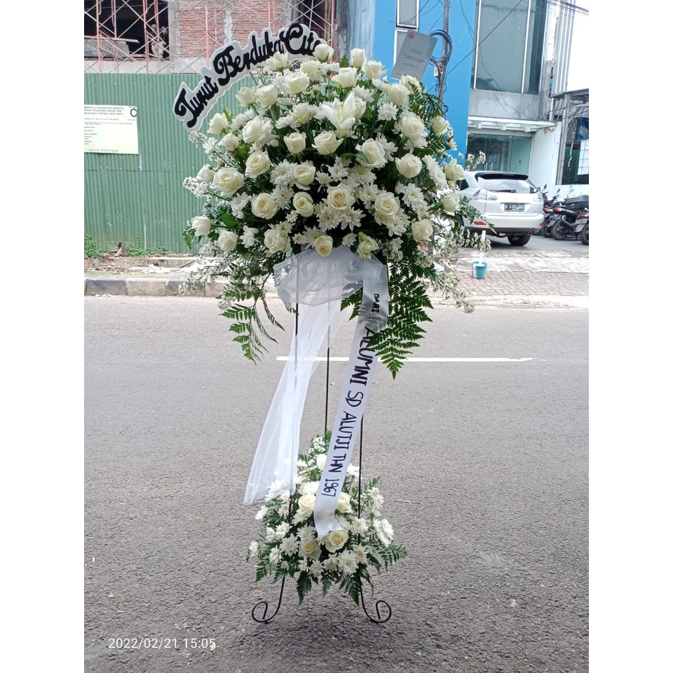 Jual STANDING DUKA CITA - STANDING CONDOLENCES - STANDING FLOWER DUKA ...
