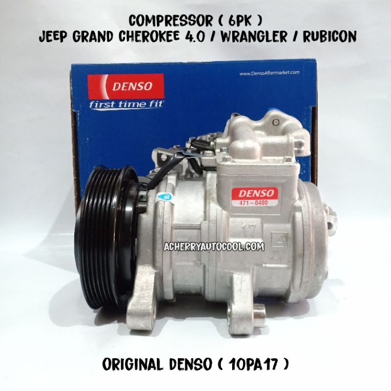 Jual Compressor - Kompressor Ac Mobil Jeep Grand Cherokee 4.0 / Wrangler / Rubicon ( 6pk ...