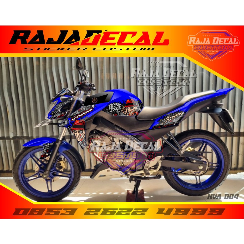 Jual Decal Sticker Variasi Fullbody New Vixion NVA Advance 2015/2017 ...