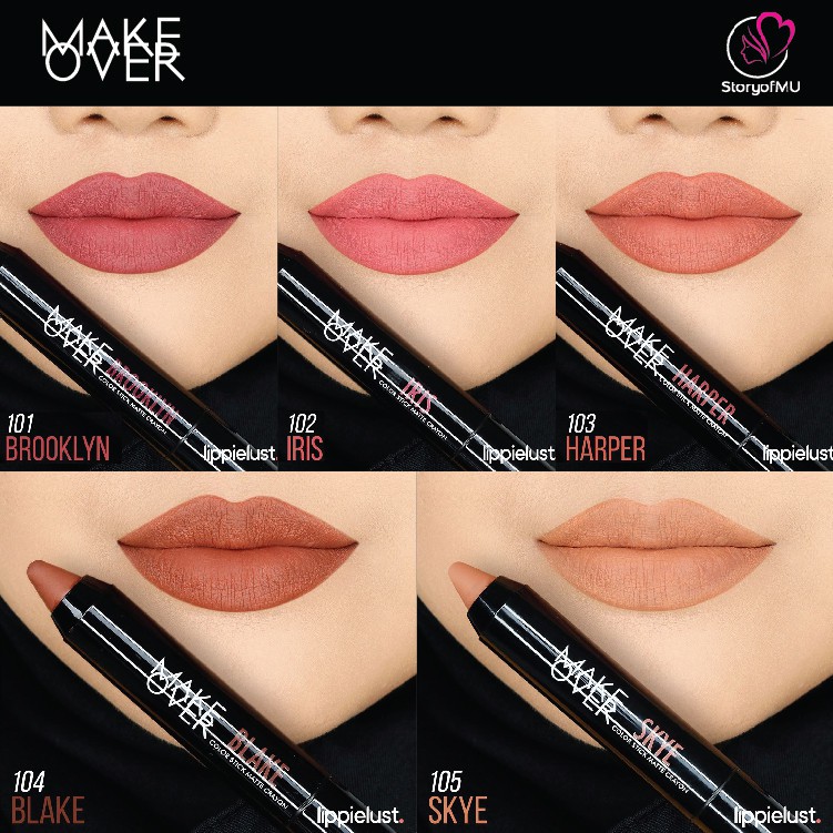 Jual ️ StoryofMU ️ Make Over / MakeOver Color Stick Matte Crayon 2.6g ...
