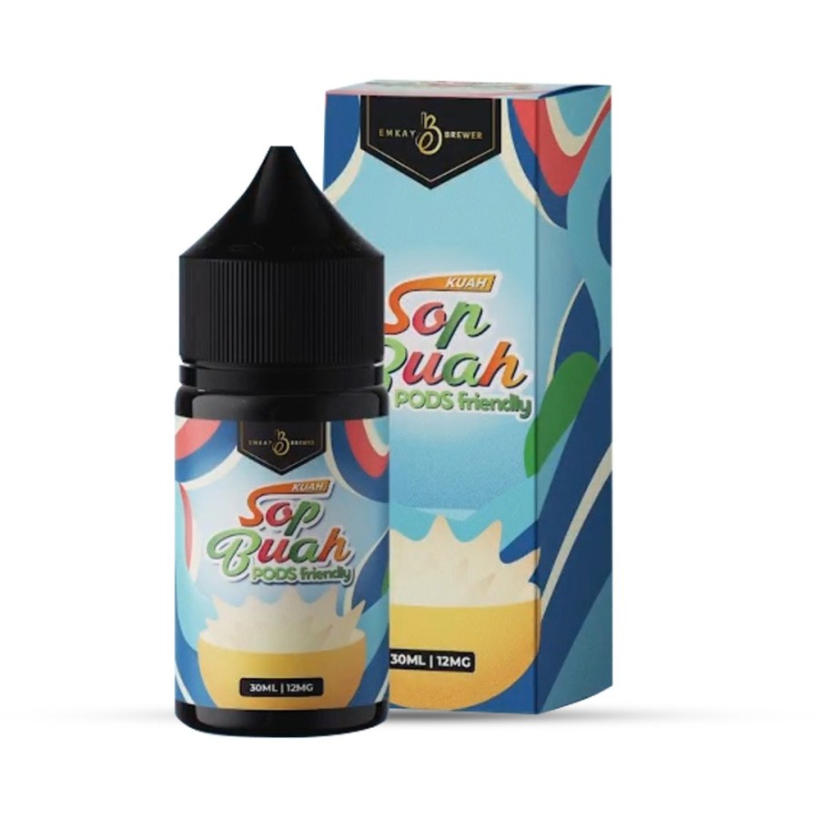 Jual KUAH SOP BUAH PODS FRIENDLY 12MG 30ML BY EMKAY BREWER X CMW E ...