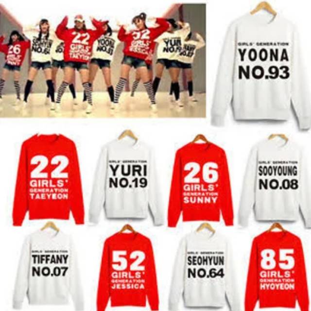 Jual Sweater SNSD Girls Generation Hoodie jaket Kpop | Shopee Indonesia