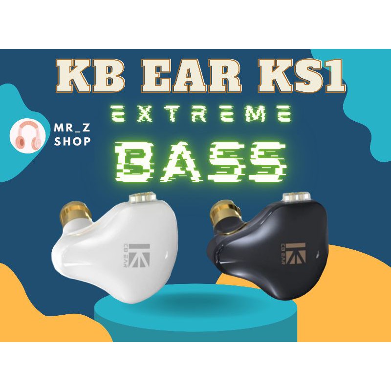 Jual KB EAR / KBEAR KS1 EXTREME BASS EARPHONE WITH MIC UPGRADE EDX DAN ...