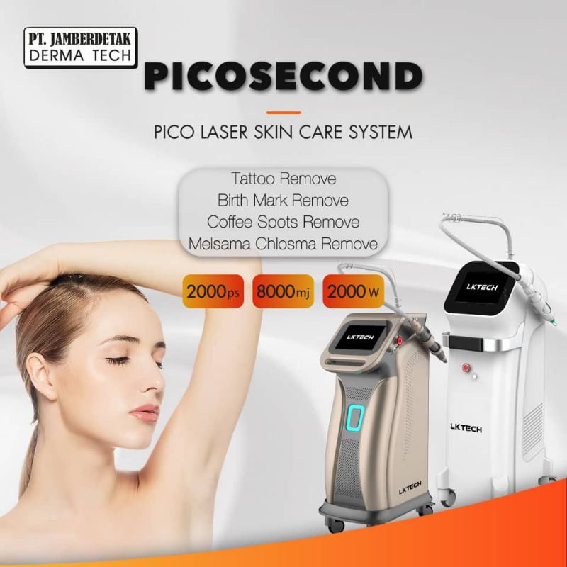 Jual Kemenkes RI Resgistered picotech laser picosecond hapus tatto flek ...
