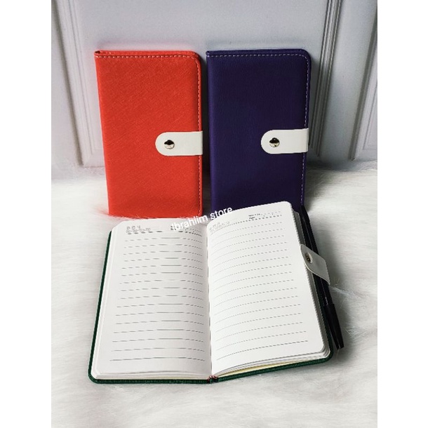Jual BUKU AGENDA KANCING SEDANG / NOTEBOOK KANCING SEDANG BUKU AGENDA ...