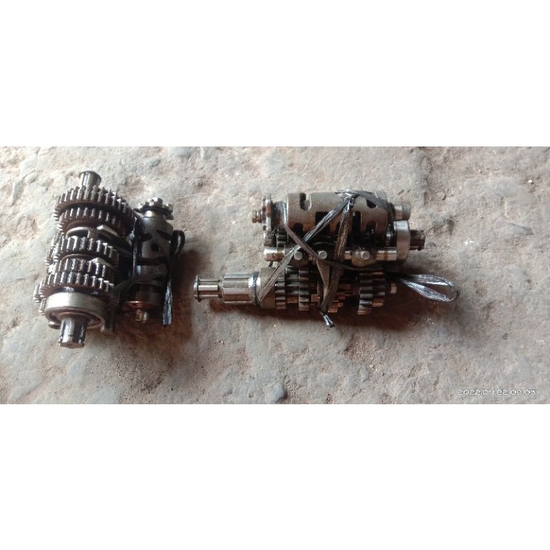 Jual rasio gear ratio gigi rasio transmisi full set honda GL 100 ...