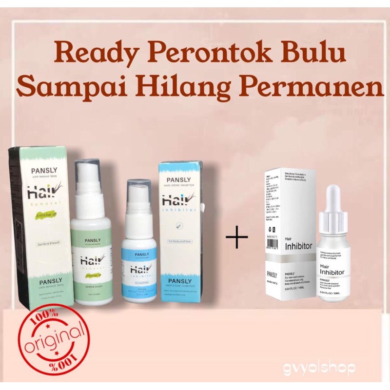 Jual Original 100% 1 Paket Pansly Krim Perontok Bulu | Shopee Indonesia