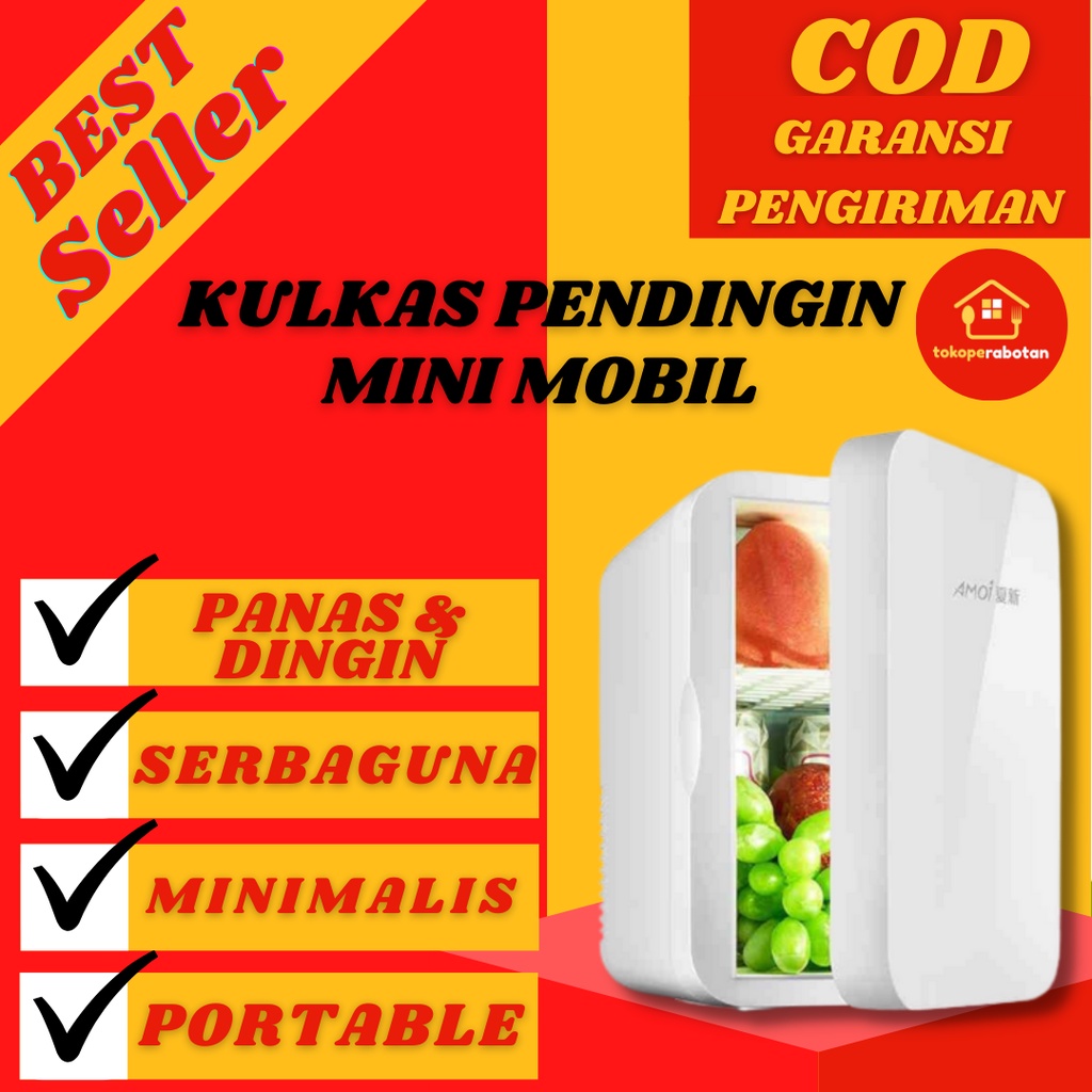 Jual Kulkas Mini Fortable / Kulkas Pendingin Makanan Minuman Kaleng ...